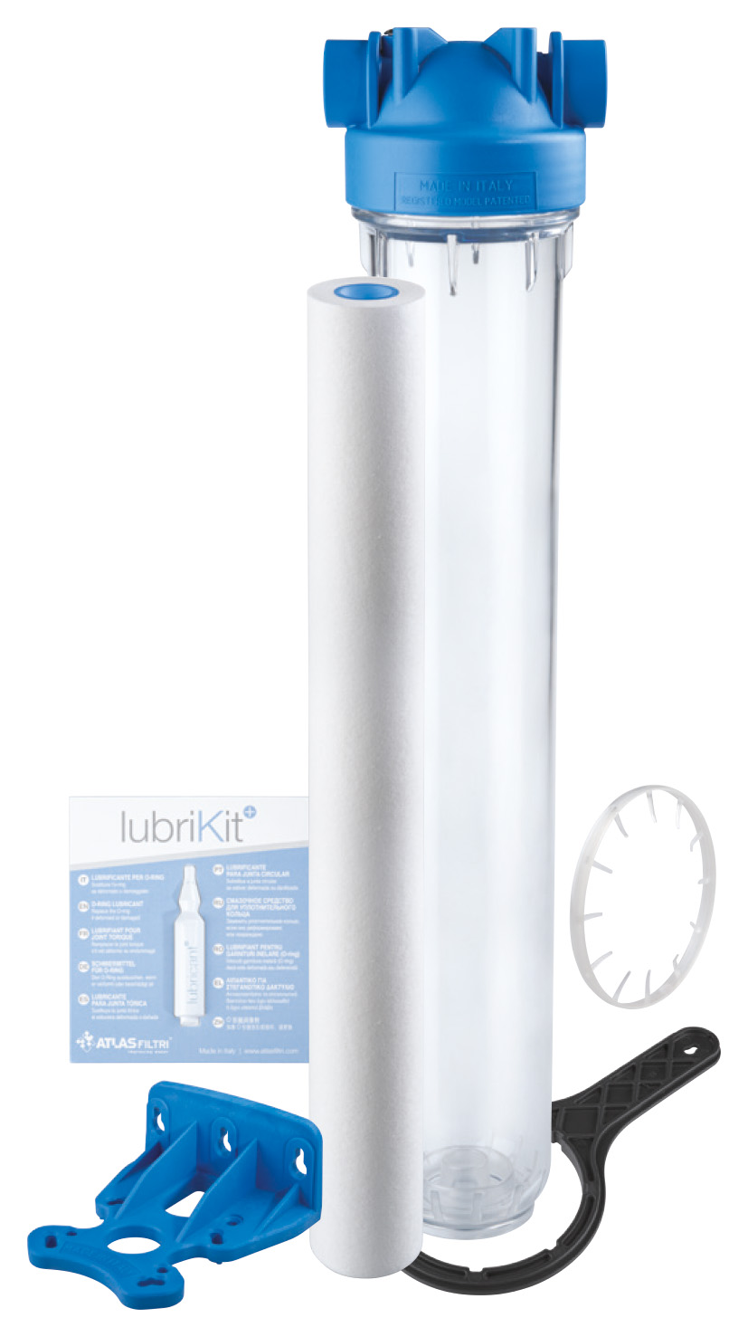 Atlas Filtri - Tankless Water Heater Scale Reduction Solution, Clear